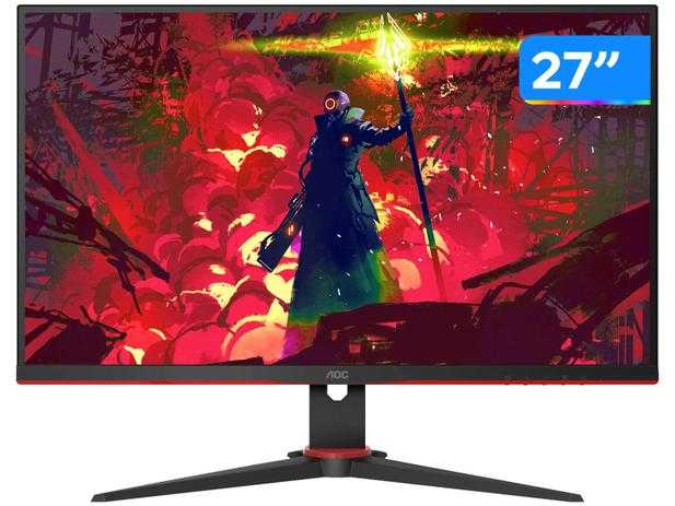 Oferta Relâmpago | Monitor Gamer Husky Storm 27" LED Curvo 165Hz FHD ...