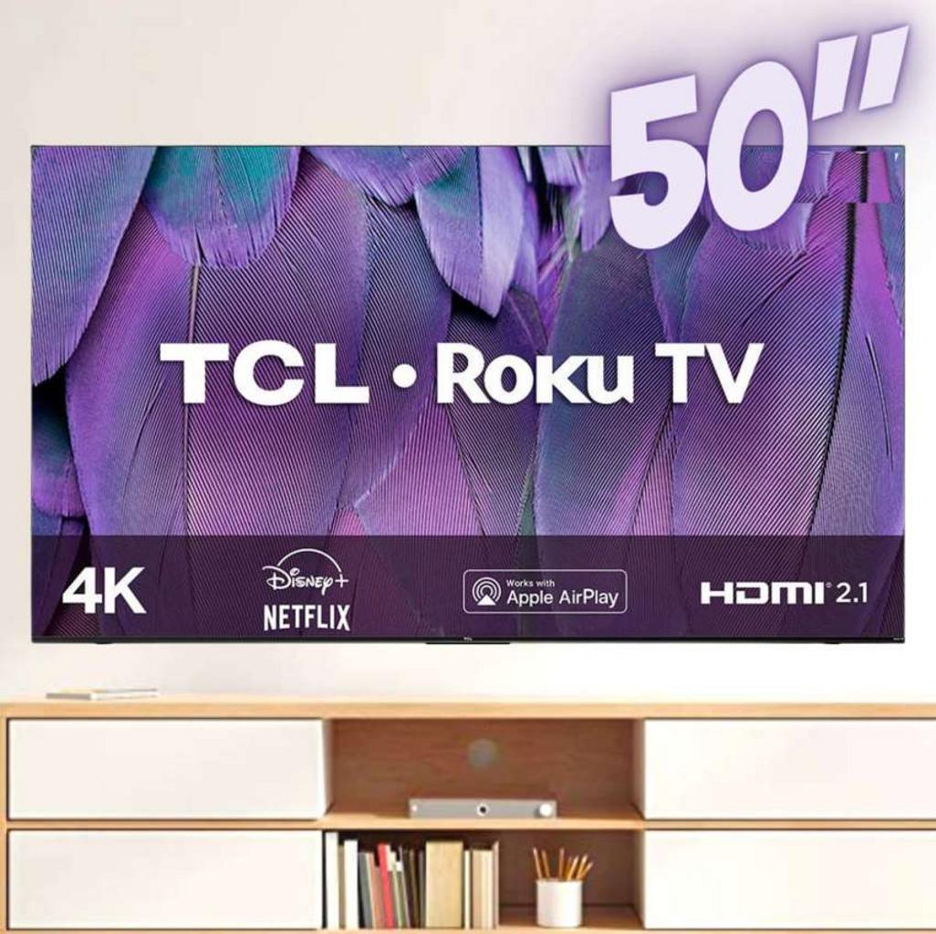Oferta Relâmpago | Smart TV Konka LED 50" UHD 4K, Design sem bordas, comando por voz e Android ...